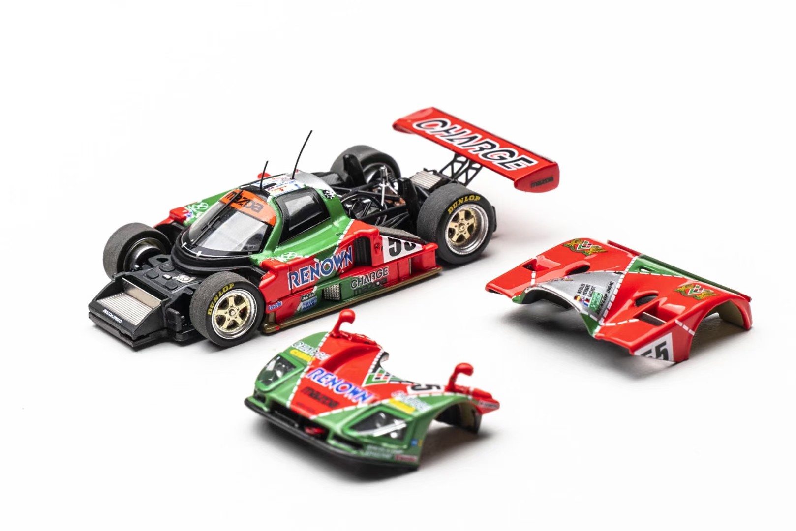 Mazda 787B Renown Le Mans 1991 1/64 Motorhelix M60101