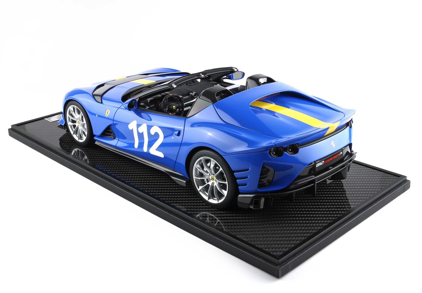 Ferrari 812 Competizione A (French Racing Blue) 1/12 BBR BBR1216Q