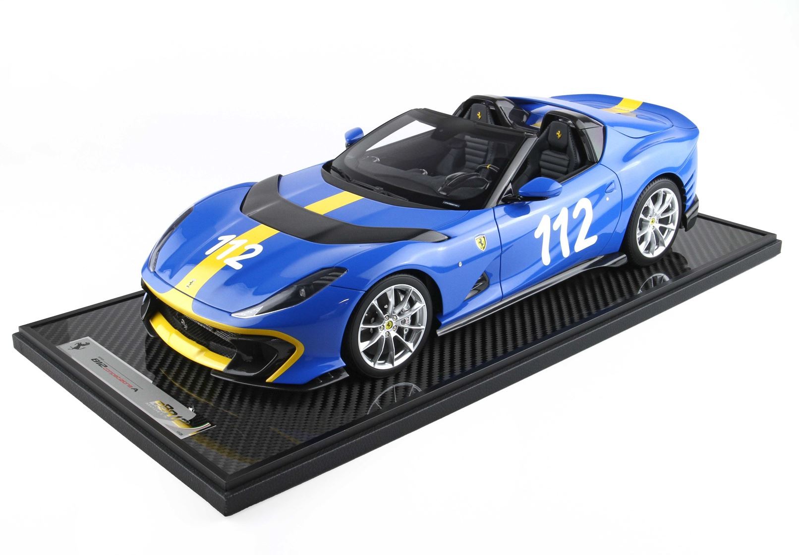 Ferrari 812 Competizione A (French Racing Blue) 1/12 BBR BBR1216Q