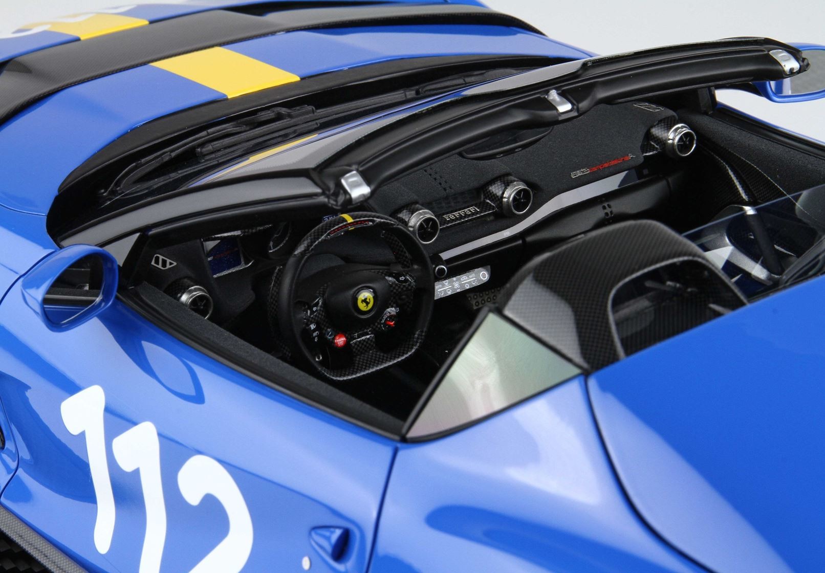 Ferrari 812 Competizione A (French Racing Blue) 1/12 BBR BBR1216Q