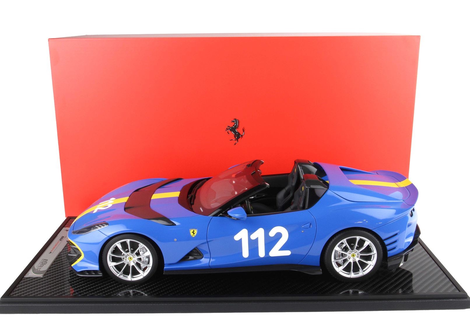 Ferrari 812 Competizione A (French Racing Blue) 1/12 BBR BBR1216Q
