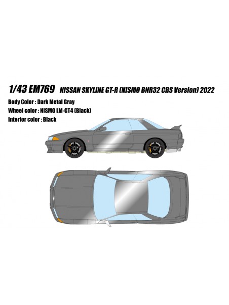 Nissan Skyline GT-R (Nismo BNR32 CRS Version) 2022 1/43 Make Up Eidolon ...